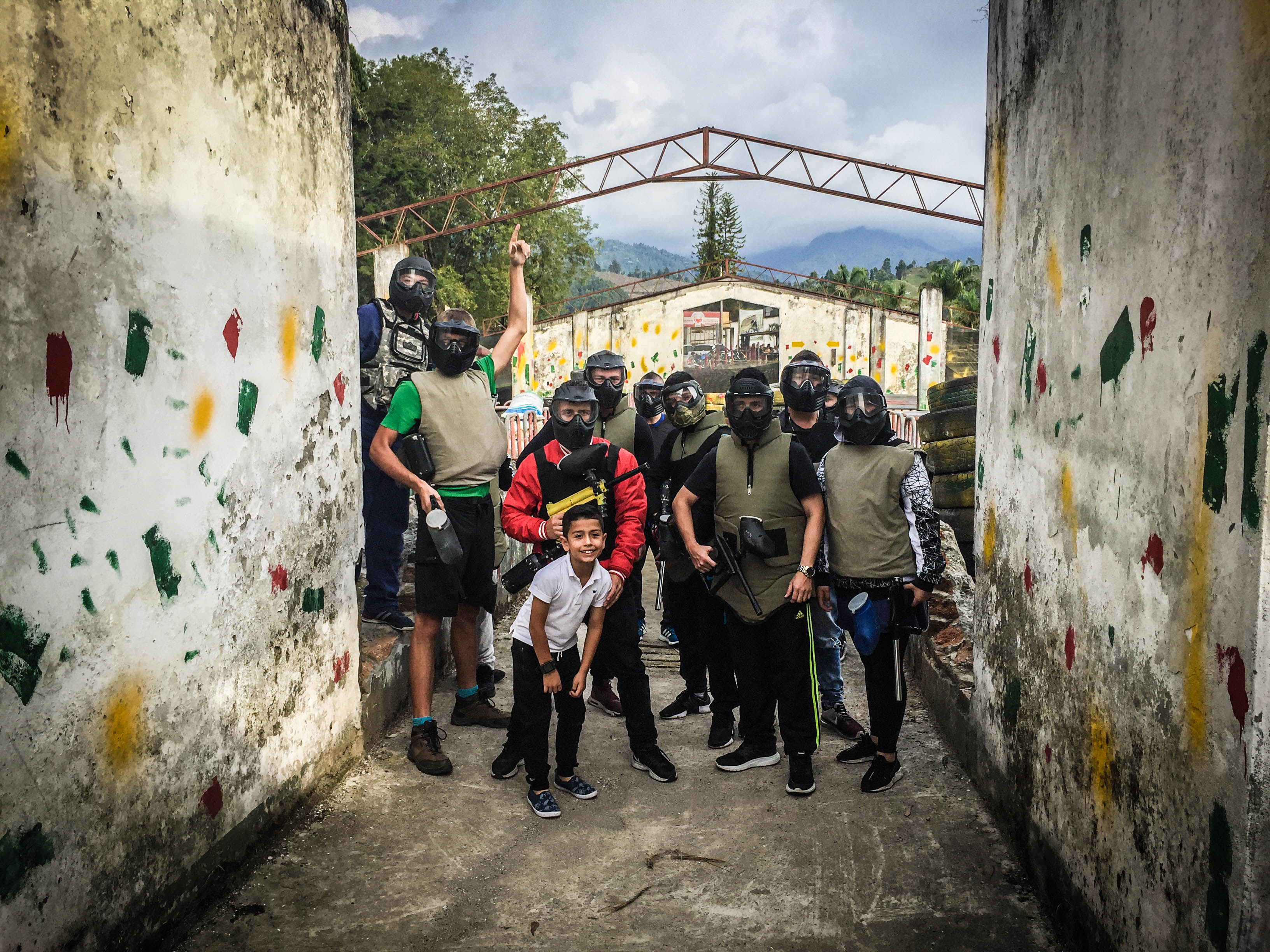 Paintball in Colombia / with The Tandem Ramble / Mind and Body